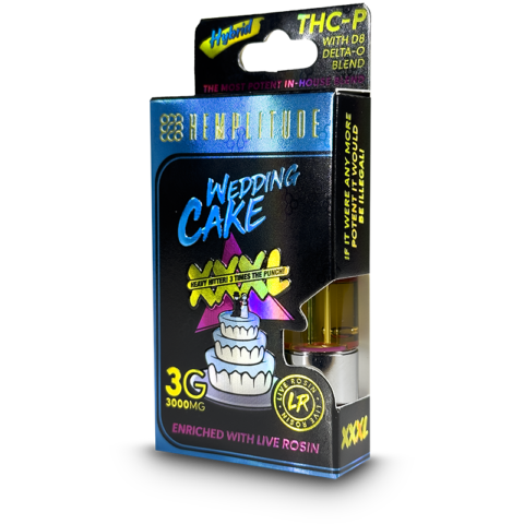 XXXL Blend - 3 Gram Cartridge - Wedding Cake - Hemplitude